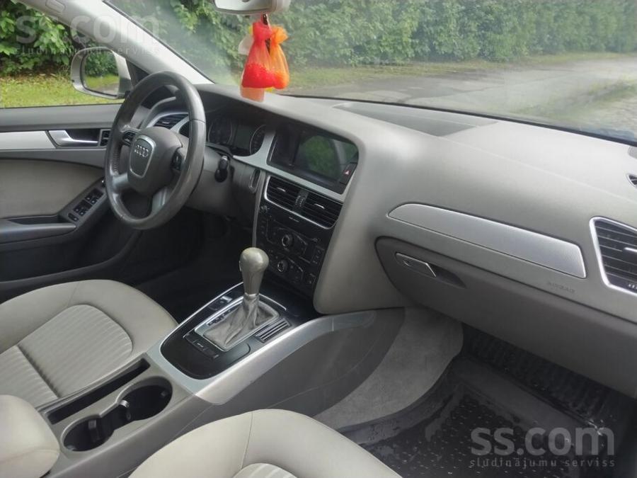 Brown Audi A4 2008 in Riga, with an engine capacity of 2.00 L and mileage of 0 thousand km for 3700 €, photo 9 on AUTOMOTO.COM.LV