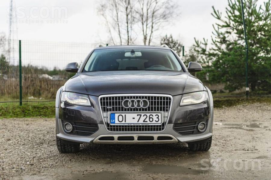 Brown Audi A4 2009 in Riga, with an engine capacity of 3.00 L and mileage of 356 thousand km for 10490 €, photo 2 on AUTOMOTO.COM.LV