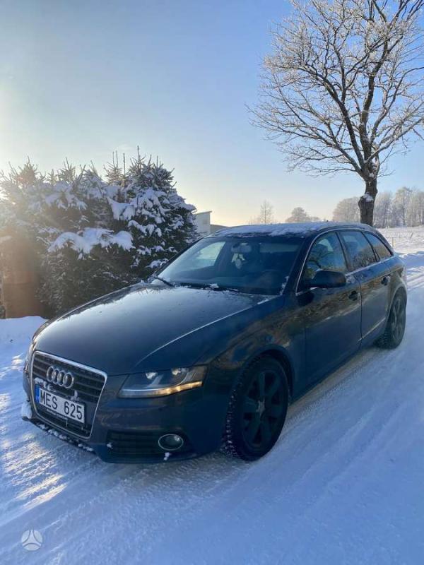 Brown Audi A4 2009 in Kelme, with an engine capacity of 2.00 L and mileage of 299 thousand km for 4250 €, photo 4 on AUTOMOTO.COM.LV