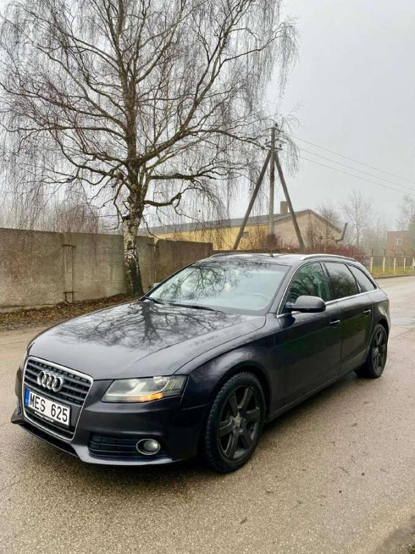 Brown Audi A4 2009 in Kelme, with an engine capacity of 2.00 L and mileage of 299 thousand km for 4250 €, photo 5 on AUTOMOTO.COM.LV