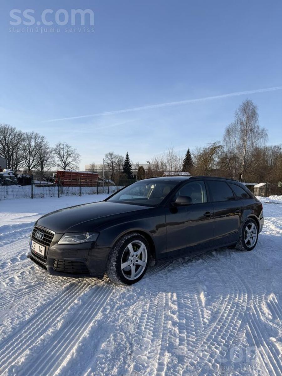 Brown Audi A4 2009 in Jelgava, with an engine capacity of 2.00 L and mileage of 416 thousand km for 6700 €, photo 1 on AUTOMOTO.COM.LV
