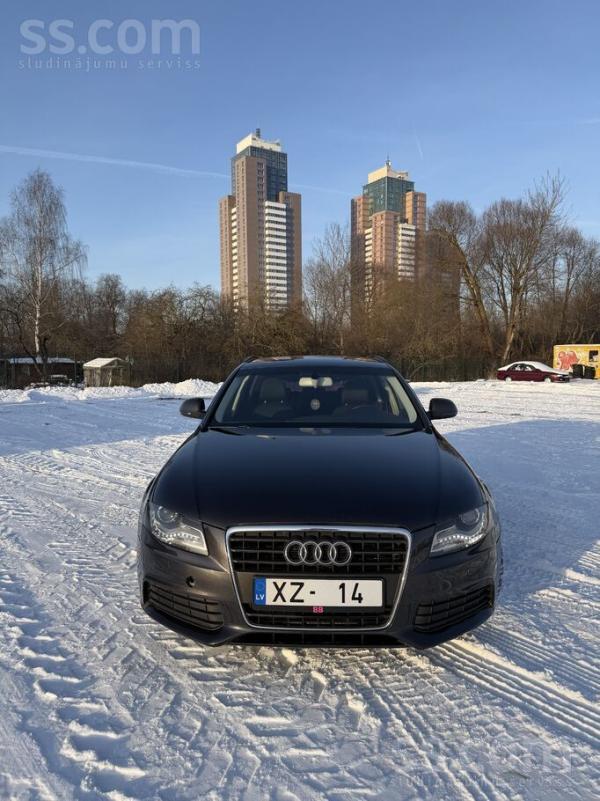 Brown Audi A4 2009 in Jelgava, with an engine capacity of 2.00 L and mileage of 416 thousand km for 6700 €, photo 2 on AUTOMOTO.COM.LV