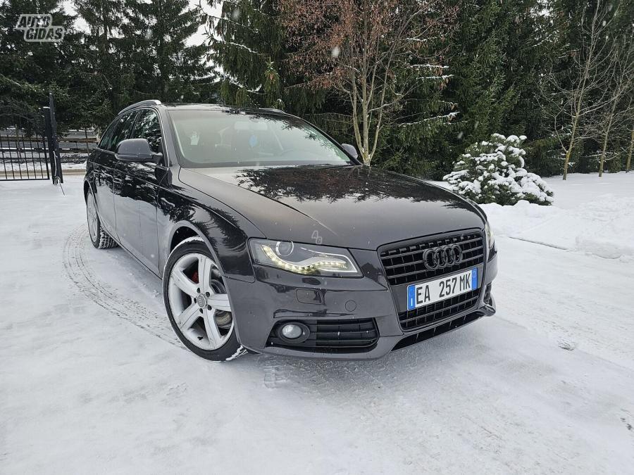 Brūns Audi A4 2009 Kauņa, ar dzinēja tilpumu 2.00 L un nobraukumu 350 tūkst. km par 5600 €, foto 1 vietnē AUTOMOTO.COM.LV