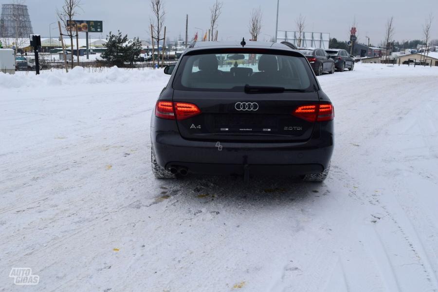 Brown Audi A4 2010 in Vilnius, with an engine capacity of 2.00 L and mileage of 298 thousand km for 5500 €, photo 6 on AUTOMOTO.COM.LV