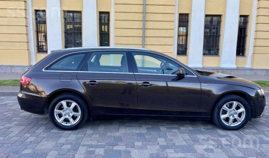Brūns Audi A4 2010 Daugavpils, ar dzinēja tilpumu 2.70 L un nobraukumu 284 tūkst. km par 5150 €, foto 14 vietnē AUTOMOTO.COM.LV