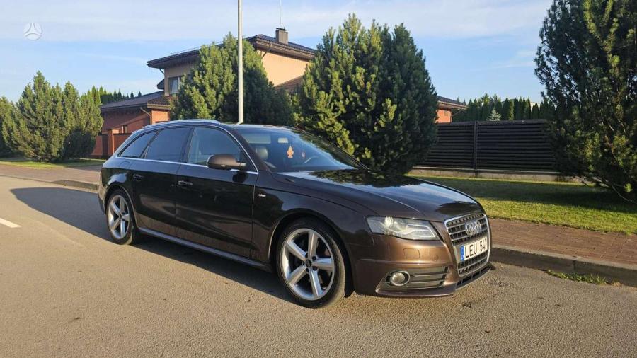 Brown Audi A4 2010 in Kaunas, with an engine capacity of 1.98 L and mileage of 238 thousand km for 6700 €, photo 7 on AUTOMOTO.COM.LV