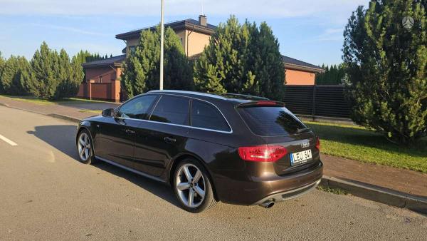 Brown Audi A4 2010 in Kaunas, with an engine capacity of 1.98 L and mileage of 238 thousand km for 6700 €, photo 7 on AUTOMOTO.COM.LV