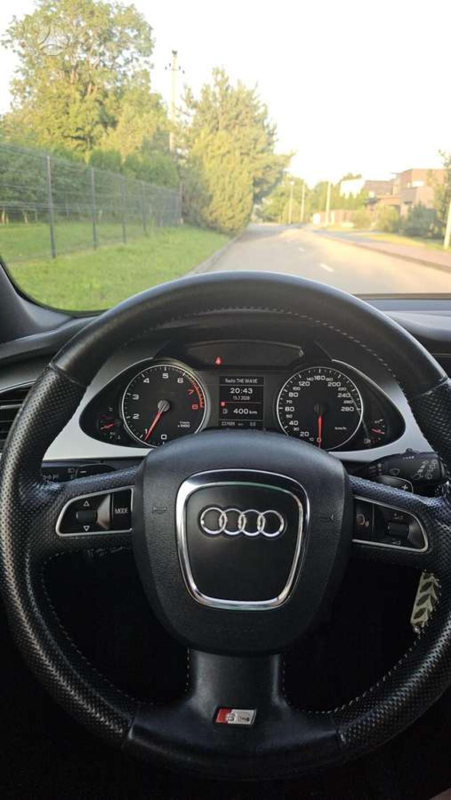 Brown Audi A4 2010 in Kaunas, with an engine capacity of 1.98 L and mileage of 238 thousand km for 6700 €, photo 18 on AUTOMOTO.COM.LV