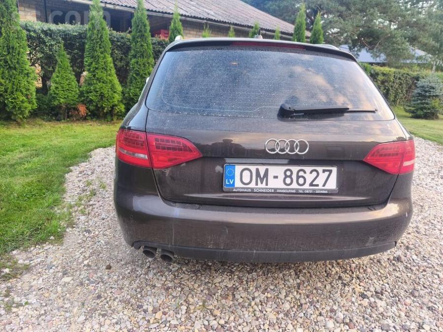 Brūns Audi A4 2010 Tukums, ar dzinēja tilpumu 2.00 L un nobraukumu 230 tūkst. km par 6250 €, foto 6 vietnē AUTOMOTO.COM.LV
