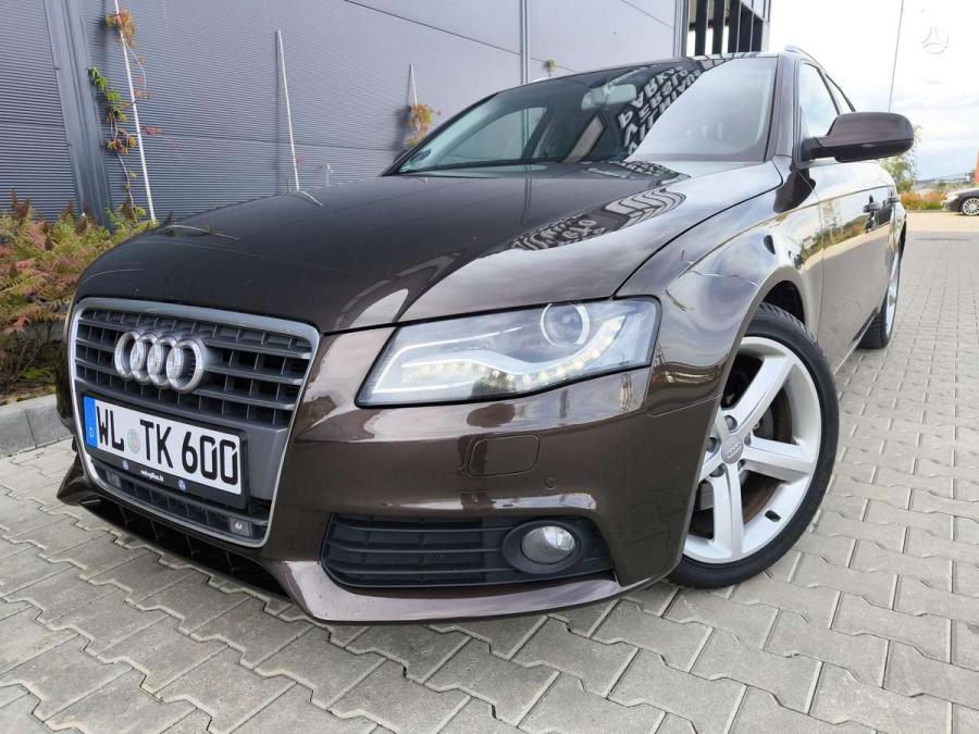 Brown Audi A4 2010 in Vilnius, with an engine capacity of 2.70 L and mileage of 253 thousand km for 6000 €, photo 1 on AUTOMOTO.COM.LV