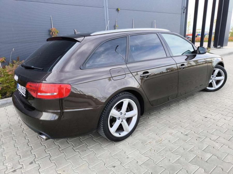 Brown Audi A4 2010 in Vilnius, with an engine capacity of 2.70 L and mileage of 253 thousand km for 6000 €, photo 7 on AUTOMOTO.COM.LV