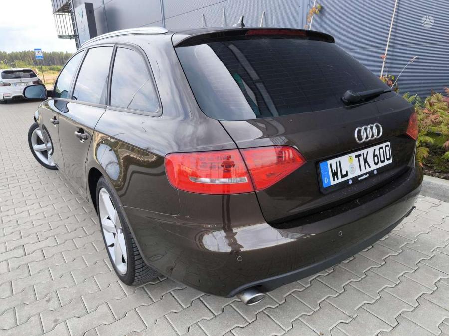 Brown Audi A4 2010 in Vilnius, with an engine capacity of 2.70 L and mileage of 253 thousand km for 6000 €, photo 9 on AUTOMOTO.COM.LV