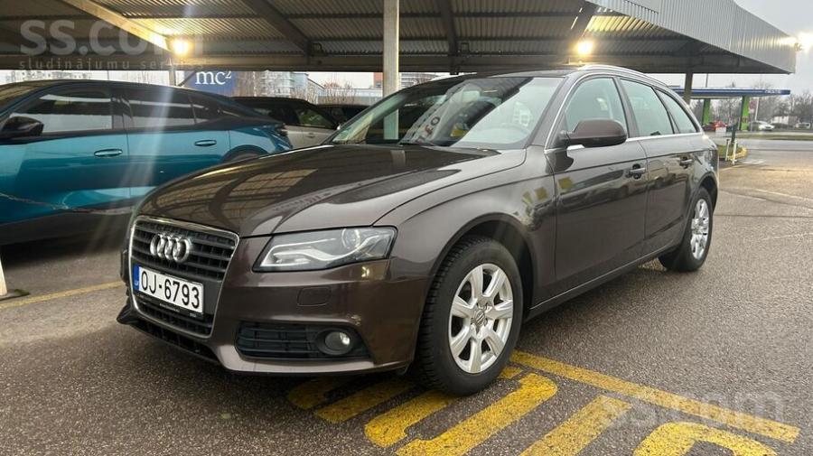 Brown Audi A4 2011 in Riga, with an engine capacity of 2.00 L and mileage of 284 thousand km for 7000 €, photo 1 on AUTOMOTO.COM.LV