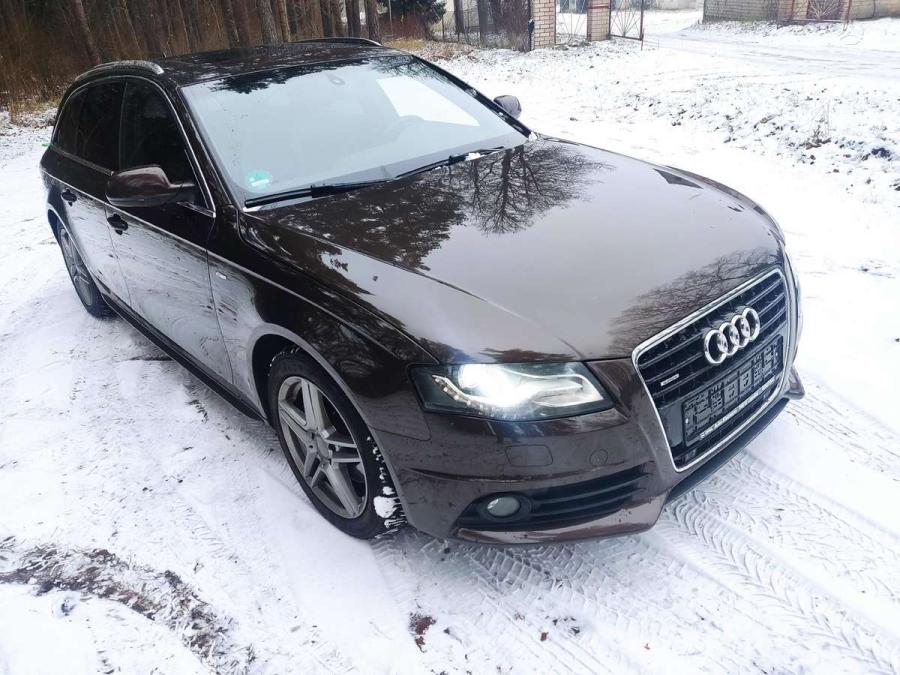 Brown Audi A4 2011 in Utena, with an engine capacity of 2.97 L and mileage of 299 thousand km for 6650 €, photo 8 on AUTOMOTO.COM.LV