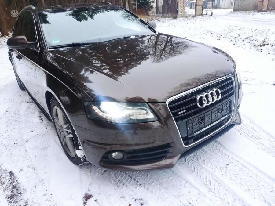 Brown Audi A4 2011 in Utena, with an engine capacity of 2.97 L and mileage of 299 thousand km for 6650 €, photo 9 on AUTOMOTO.COM.LV