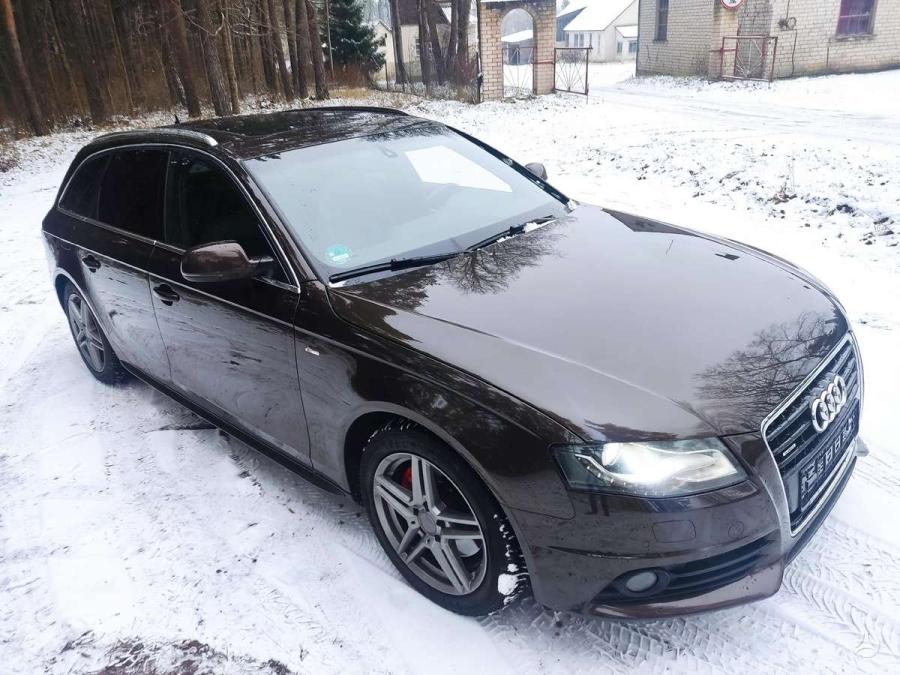 Brown Audi A4 2011 in Utena, with an engine capacity of 2.97 L and mileage of 299 thousand km for 6650 €, photo 13 on AUTOMOTO.COM.LV
