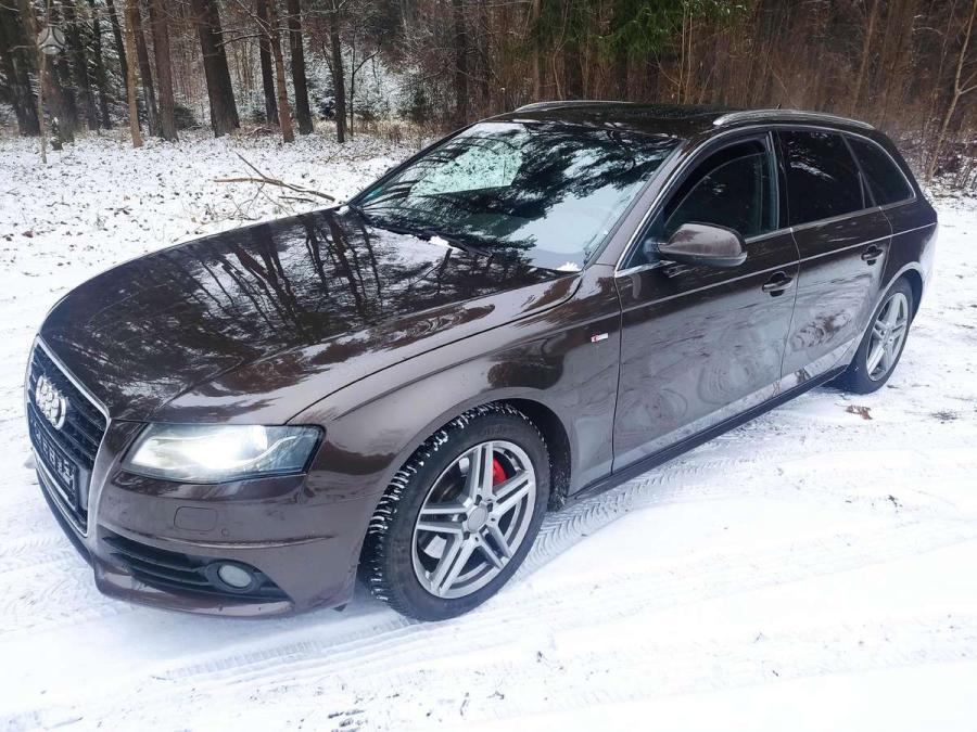 Brown Audi A4 2011 in Utena, with an engine capacity of 2.97 L and mileage of 299 thousand km for 6650 €, photo 17 on AUTOMOTO.COM.LV