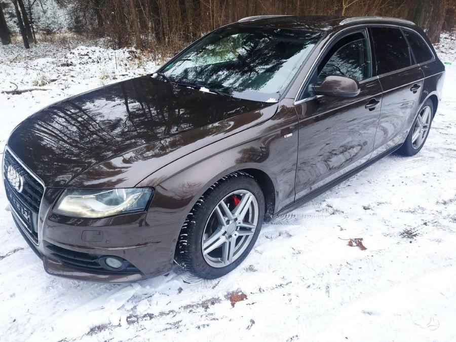 Brown Audi A4 2011 in Utena, with an engine capacity of 2.97 L and mileage of 299 thousand km for 6650 €, photo 33 on AUTOMOTO.COM.LV