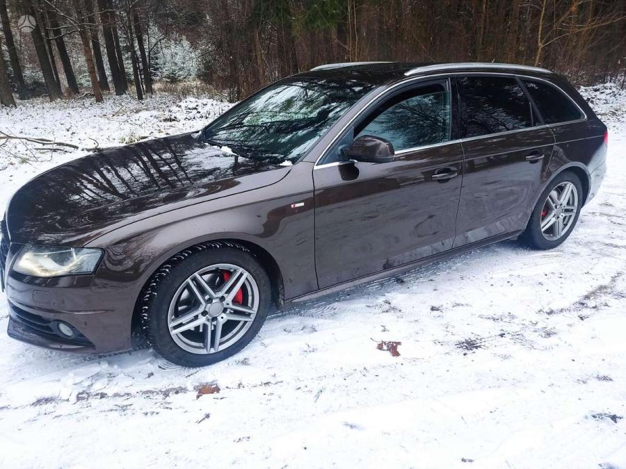 Brown Audi A4 2011 in Utena, with an engine capacity of 2.97 L and mileage of 299 thousand km for 6650 €, photo 34 on AUTOMOTO.COM.LV