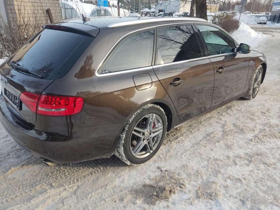 Brown Audi A4 2011 in Utena, with an engine capacity of 2.97 L and mileage of 299 thousand km for 6650 €, photo 3 on AUTOMOTO.COM.LV