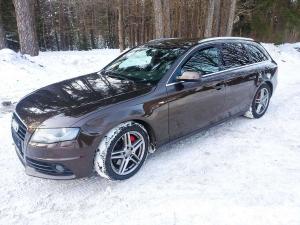 Brown Audi A4 2011 in Utena, with an engine capacity of 2.97 L and mileage of 299 thousand km for 6650 €, photo 9 on AUTOMOTO.COM.LV