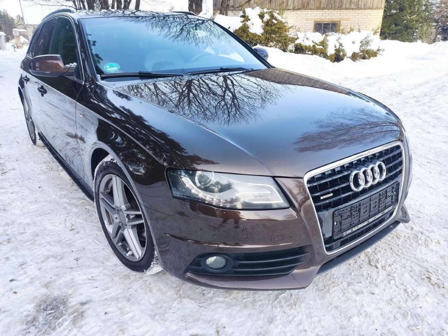 Brown Audi A4 2011 in Utena, with an engine capacity of 2.97 L and mileage of 299 thousand km for 6650 €, photo 13 on AUTOMOTO.COM.LV