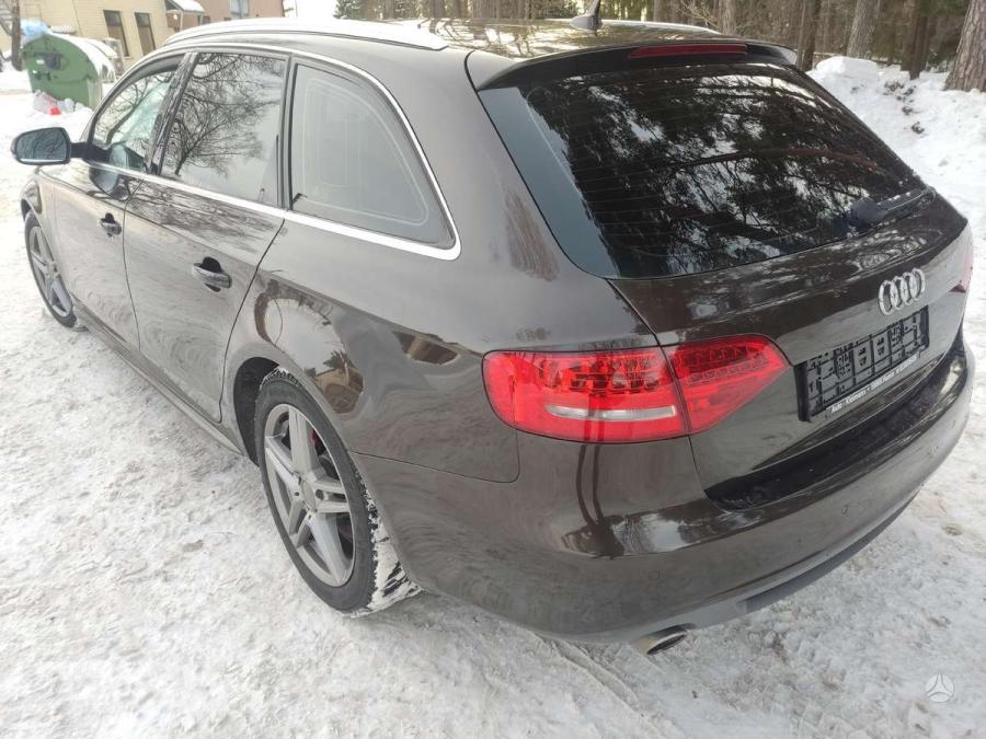 Brown Audi A4 2011 in Utena, with an engine capacity of 2.97 L and mileage of 299 thousand km for 6650 €, photo 28 on AUTOMOTO.COM.LV
