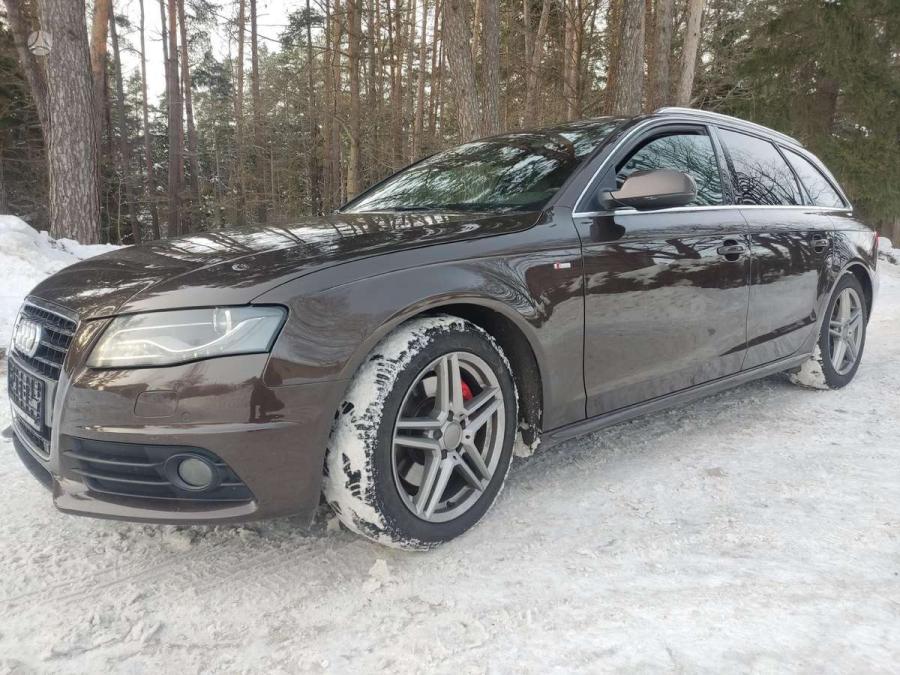 Brown Audi A4 2011 in Utena, with an engine capacity of 2.97 L and mileage of 299 thousand km for 6650 €, photo 34 on AUTOMOTO.COM.LV