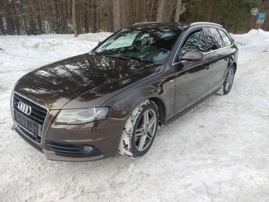 Brown Audi A4 2011 in Utena, with an engine capacity of 2.97 L and mileage of 299 thousand km for 6650 €, photo 36 on AUTOMOTO.COM.LV