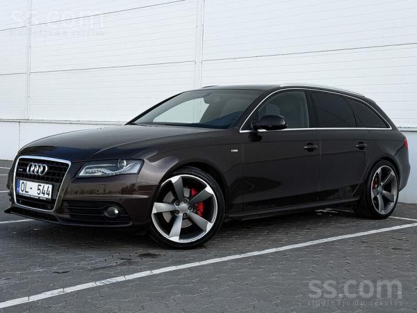 Brown Audi A4 2011 in Riga, with an engine capacity of 3.00 L and mileage of 0 thousand km for 8490 €, photo 1 on AUTOMOTO.COM.LV