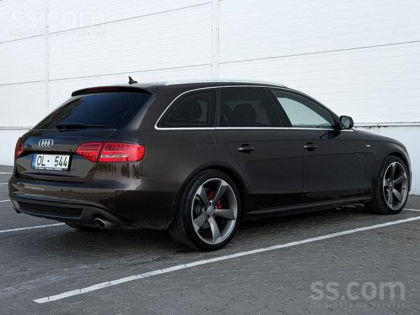 Brown Audi A4 2011 in Riga, with an engine capacity of 3.00 L and mileage of 0 thousand km for 8490 €, photo 2 on AUTOMOTO.COM.LV
