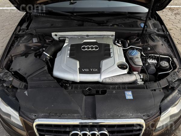 Brown Audi A4 2011 in Riga, with an engine capacity of 3.00 L and mileage of 0 thousand km for 8490 €, photo 9 on AUTOMOTO.COM.LV