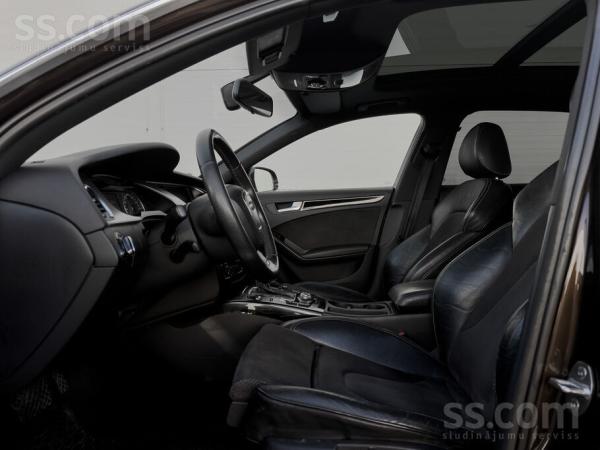 Brown Audi A4 2011 in Riga, with an engine capacity of 3.00 L and mileage of 0 thousand km for 8490 €, photo 10 on AUTOMOTO.COM.LV