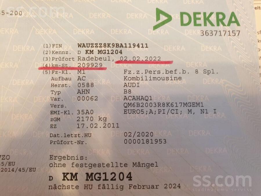 Коричневый Ауди А4 2011 в Рига, объемом двигателя 2.00 л и пробегом 262 тыс. км за 8499 €, фото 25 на AUTOMOTO.COM.LV