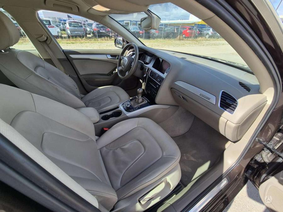 Brown Audi A4 2011 in Siauliai, with an engine capacity of 1.97 L and mileage of 250 thousand km for 6650 €, photo 24 on AUTOMOTO.COM.LV