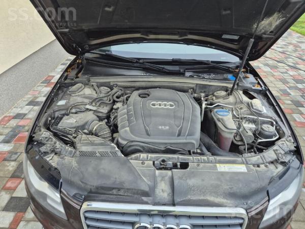 Brown Audi A4 2011 in Jelgava, with an engine capacity of 2.00 L and mileage of 274 thousand km for 3900 €, photo 11 on AUTOMOTO.COM.LV