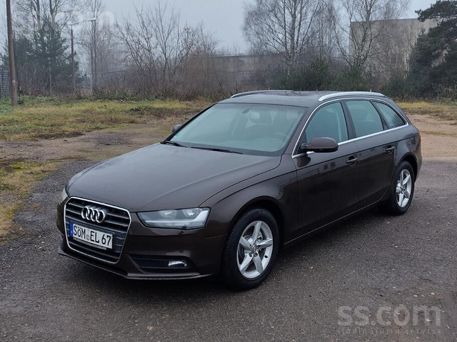 Brown Audi A4 2012 in Riga, with an engine capacity of 2.00 L and mileage of 0 thousand km for 6990 €, photo 1 on AUTOMOTO.COM.LV