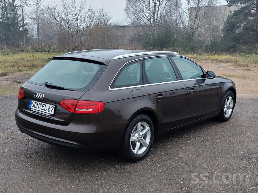 Brown Audi A4 2012 in Riga, with an engine capacity of 2.00 L and mileage of 0 thousand km for 6990 €, photo 13 on AUTOMOTO.COM.LV