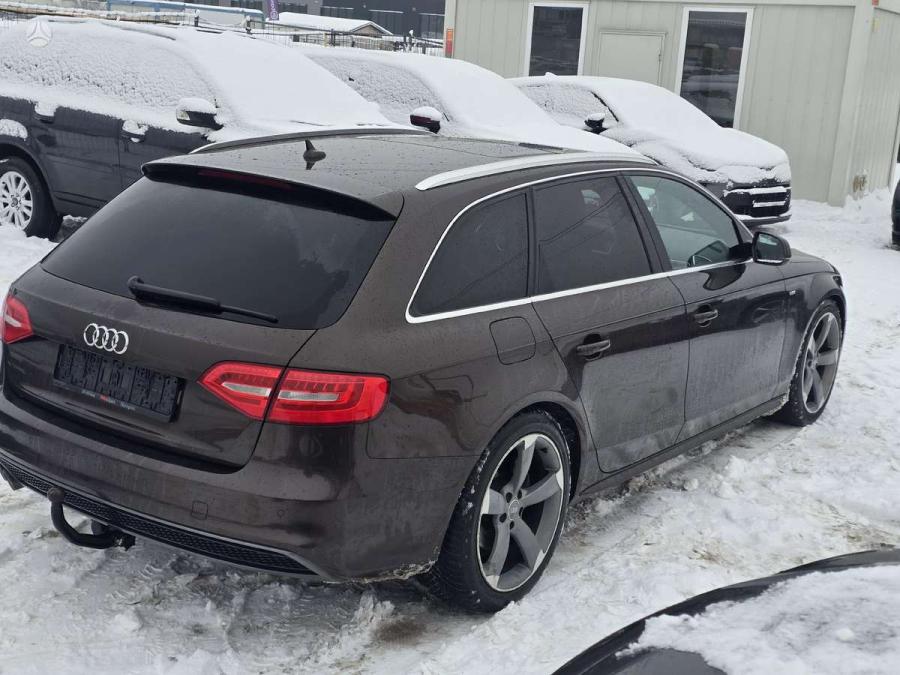 Brown Audi A4 2012 in Kaunas, with an engine capacity of 1.97 L and mileage of 258 thousand km for 8350 €, photo 4 on AUTOMOTO.COM.LV