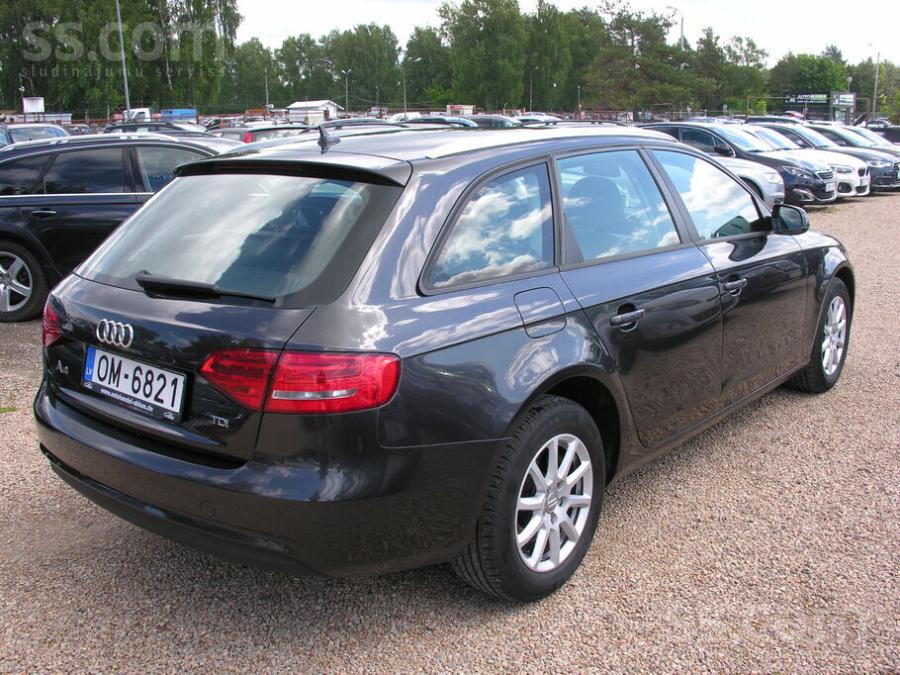 Brown Audi A4 2012 in Riga, with an engine capacity of 2.00 L and mileage of 0 thousand km for 7350 €, photo 4 on AUTOMOTO.COM.LV