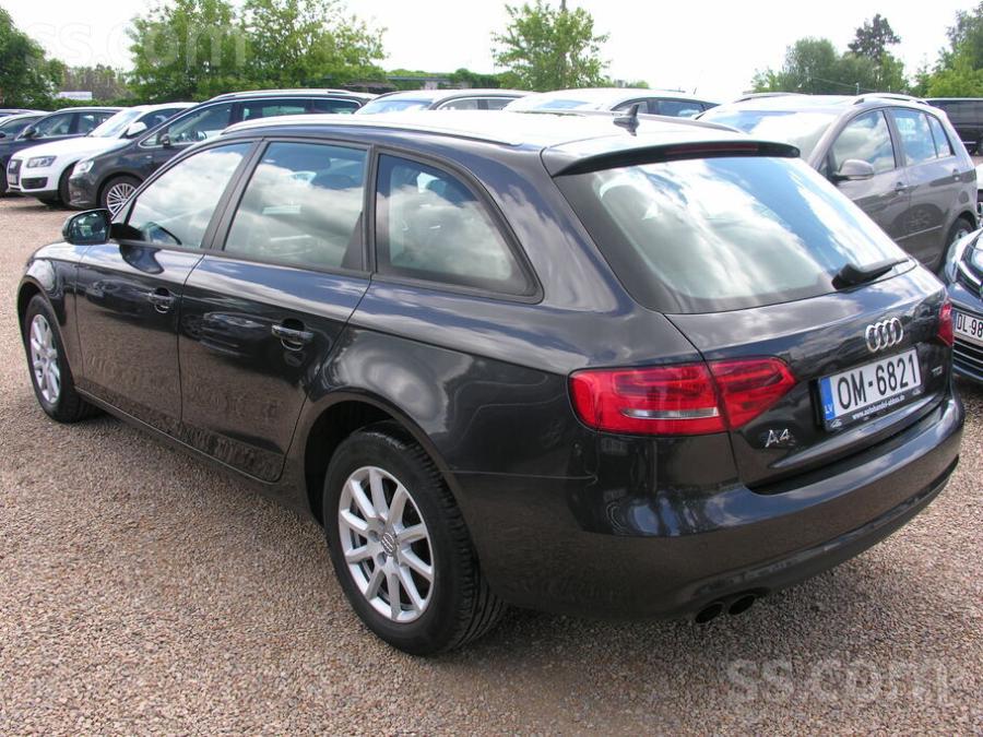 Brown Audi A4 2012 in Riga, with an engine capacity of 2.00 L and mileage of 0 thousand km for 7350 €, photo 5 on AUTOMOTO.COM.LV