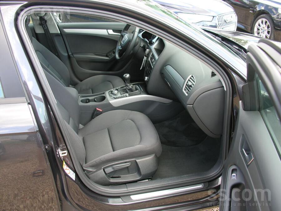 Brown Audi A4 2012 in Riga, with an engine capacity of 2.00 L and mileage of 0 thousand km for 7350 €, photo 7 on AUTOMOTO.COM.LV