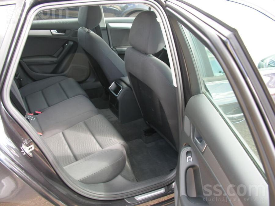 Brown Audi A4 2012 in Riga, with an engine capacity of 2.00 L and mileage of 0 thousand km for 7350 €, photo 8 on AUTOMOTO.COM.LV