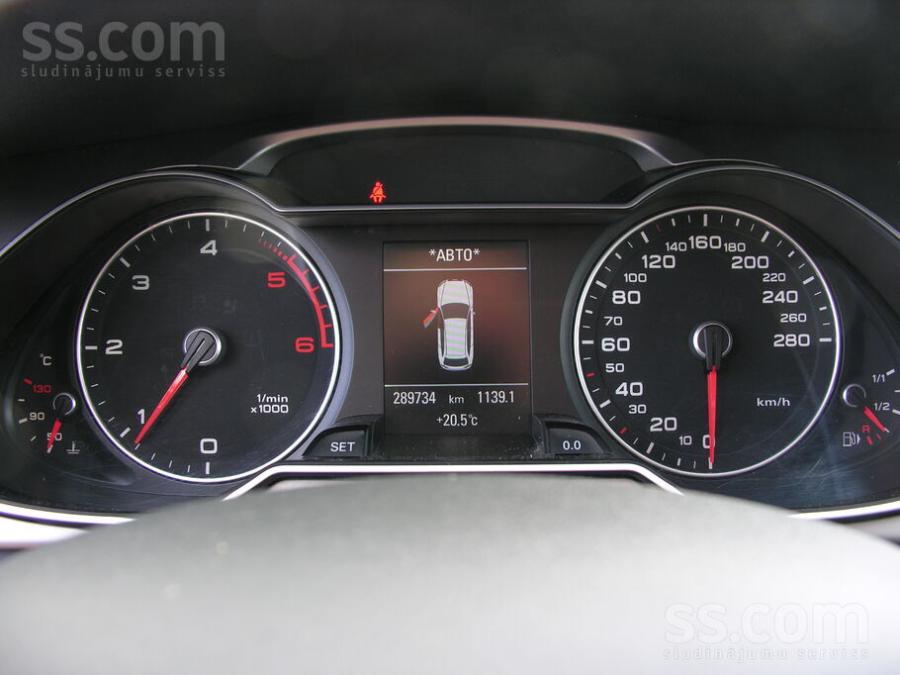 Brown Audi A4 2012 in Riga, with an engine capacity of 2.00 L and mileage of 0 thousand km for 7350 €, photo 14 on AUTOMOTO.COM.LV