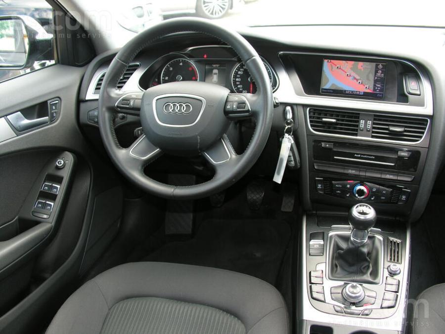Brown Audi A4 2012 in Riga, with an engine capacity of 2.00 L and mileage of 0 thousand km for 7350 €, photo 15 on AUTOMOTO.COM.LV