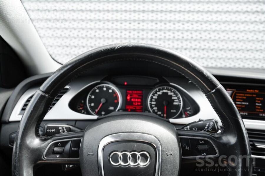 Brown Audi A4 2012 in Riga, with an engine capacity of 2.00 L and mileage of 285 thousand km for 7400 €, photo 11 on AUTOMOTO.COM.LV