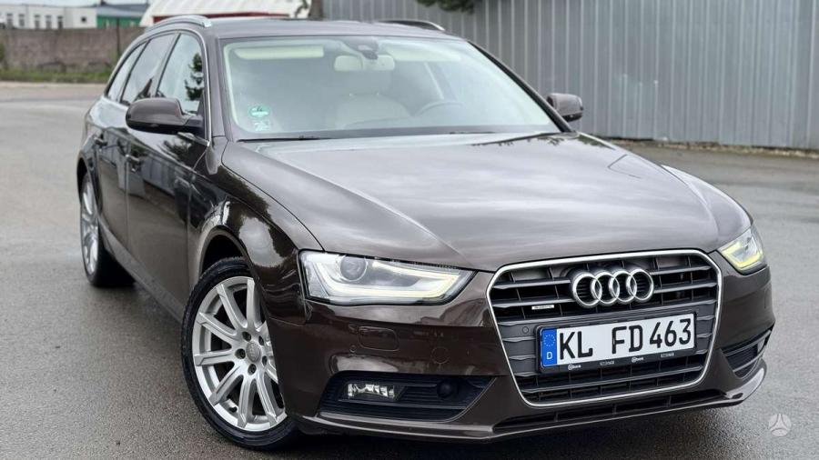 Brūns Audi A4 2012 Telšiai, ar dzinēja tilpumu 2.97 L un nobraukumu 250 tūkst. km par 8300 €, foto 1 vietnē AUTOMOTO.COM.LV
