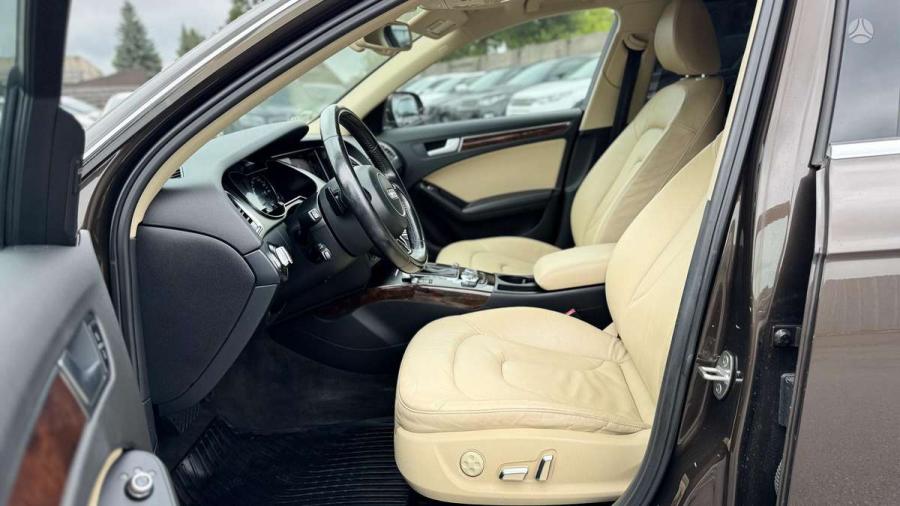 Brūns Audi A4 2012 Telšiai, ar dzinēja tilpumu 2.97 L un nobraukumu 250 tūkst. km par 8300 €, foto 15 vietnē AUTOMOTO.COM.LV