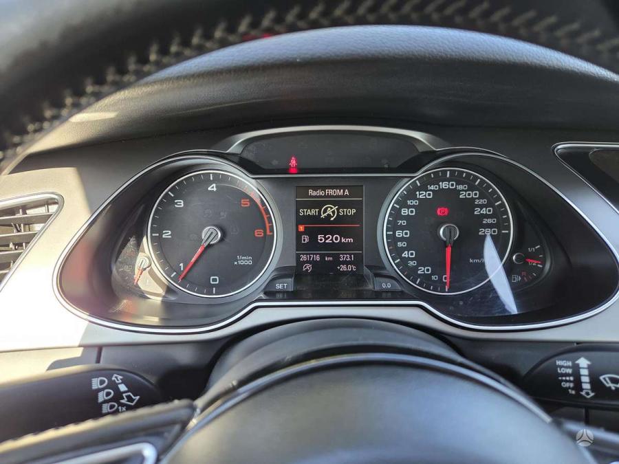 Brown Audi A4 2012 in Marijampole, with an engine capacity of 1.97 L and mileage of 260 thousand km for 5999 €, photo 24 on AUTOMOTO.COM.LV