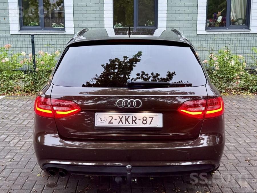 Brown Audi A4 2012 in Riga, with an engine capacity of 2.00 L and mileage of 272 thousand km for 7770 €, photo 6 on AUTOMOTO.COM.LV